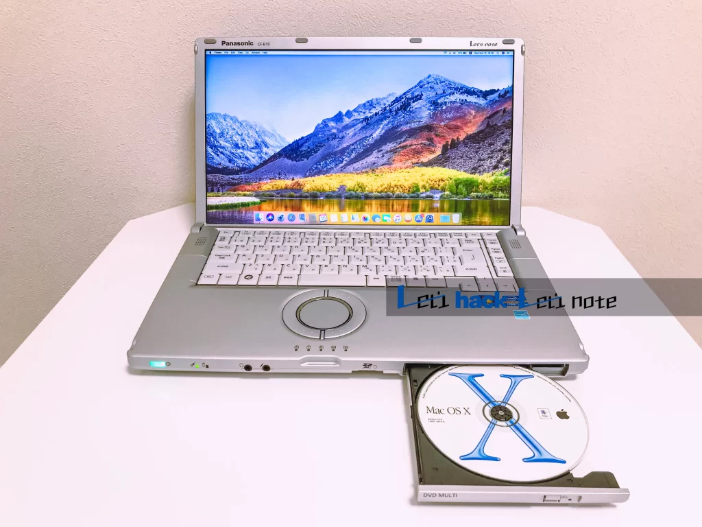 Panasonic Let’s note CF-B10, High Sierra – Page 2 – Let’s hack Let’s note