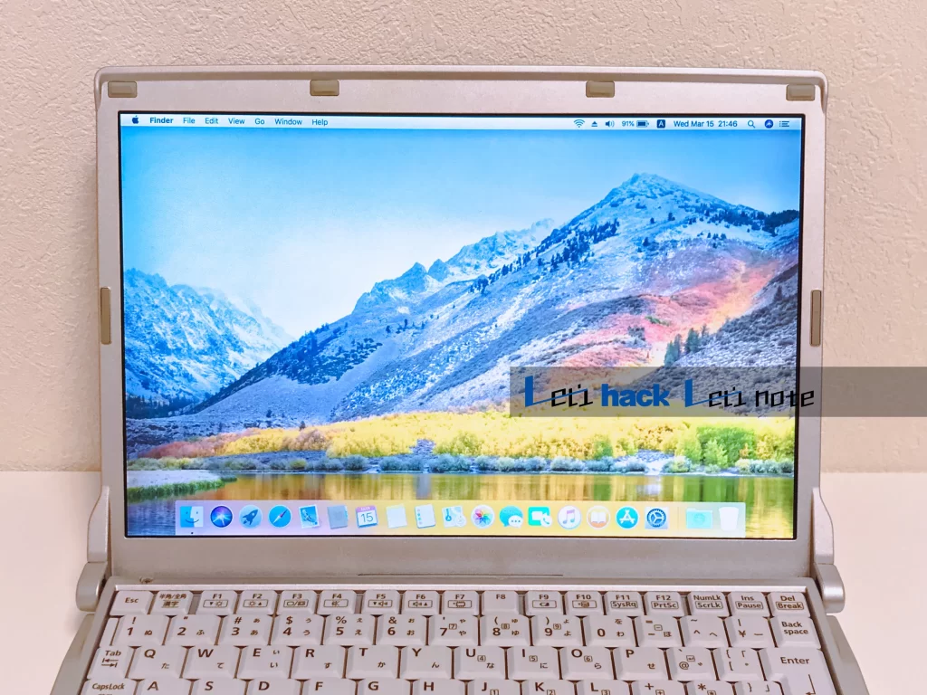 Panasonic Let’s note CF-N10, High Sierra – Page 2 – Let’s hack Let’s note