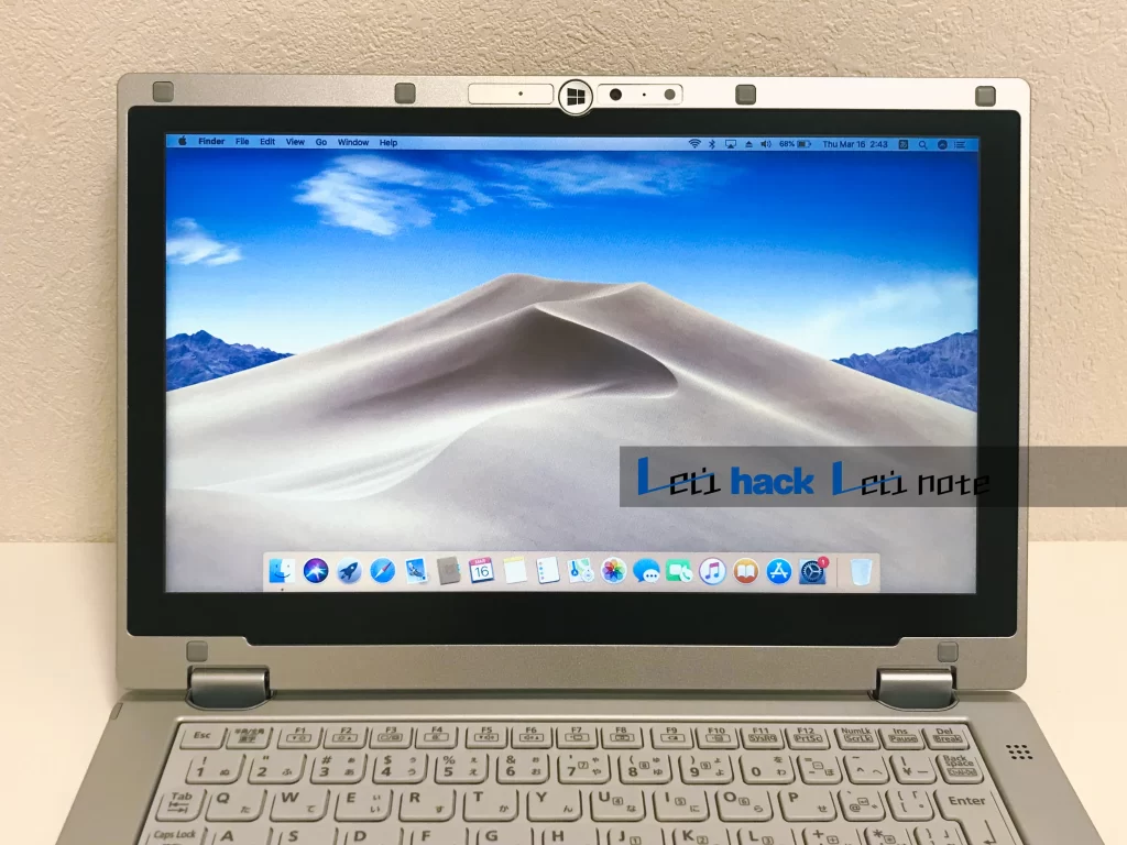Panasonic Let’s note CF-AX2, Mojave – Page 2 – Let’s hack Let’s note